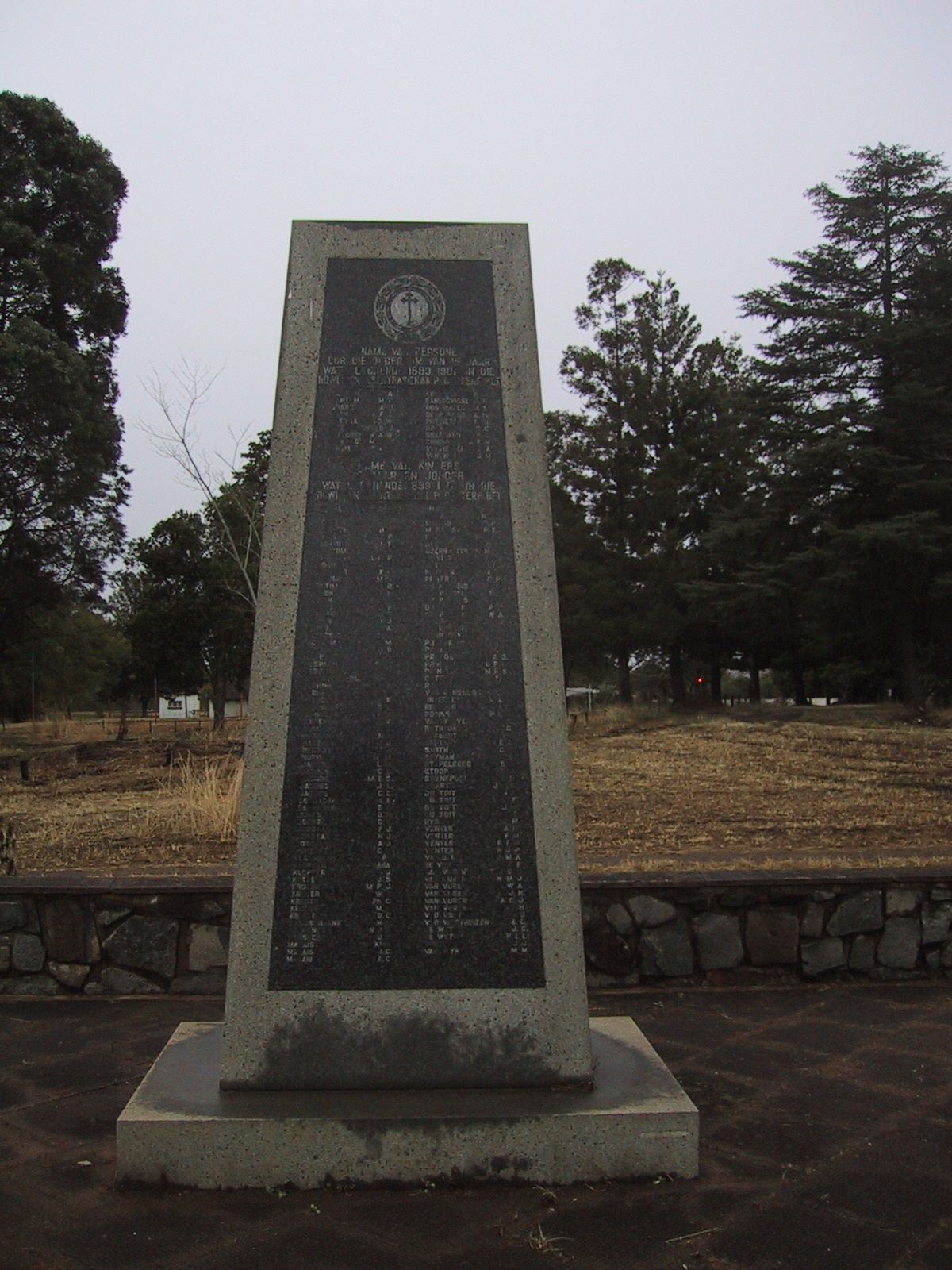 Concentration Camp Memorials – South African War Memorials & After